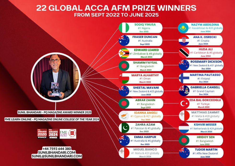 Expert Accountancy Tuition - Excellent Pass Rates - SunilBhandari.com